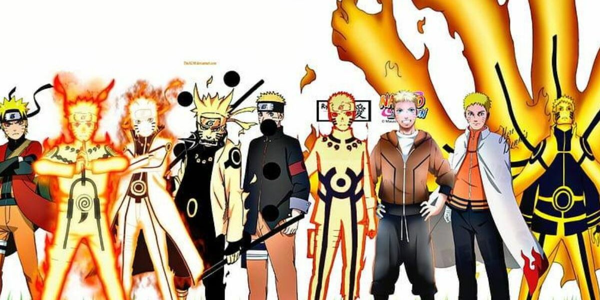 Voici les transformations les plus dingues de Naruto : Kyubi, Sage Mode ...